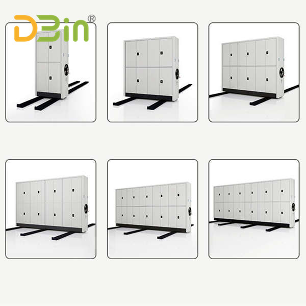 Archive Steel Compact Shelving-DBin Office Furniture