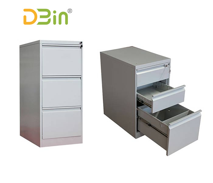 3 drawer Vertical Filing cabinet-DBin Office Furniture
