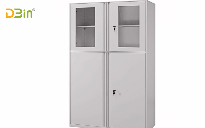 wholesale price 2 door office steel cupboard for sell-DBin Office Furniture