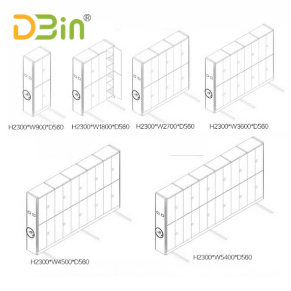 Smart Mobile High Density Storage System-DBin Office Furniture