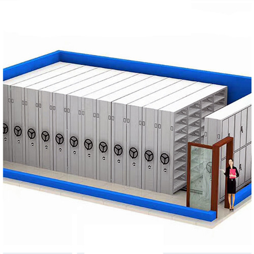 Steel Large Archives Mobile Shelving-DBin Office Furniture