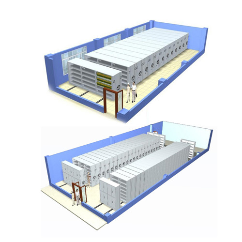 Steel Large Archives Mobile Shelving-DBin Office Furniture
