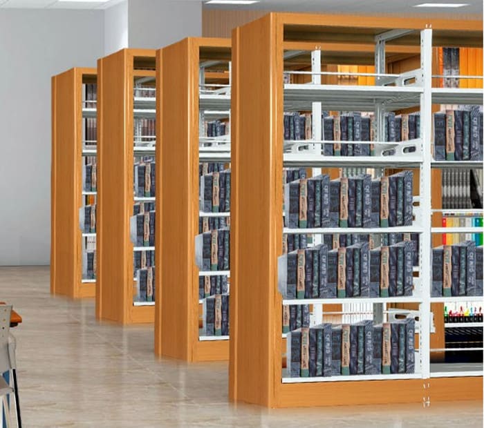 Double-Sided Bookshelf-DBin Office Furniture