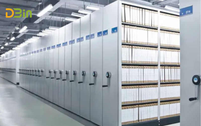 china office furniture compact mobile shelving in 2021-DBin Office ...