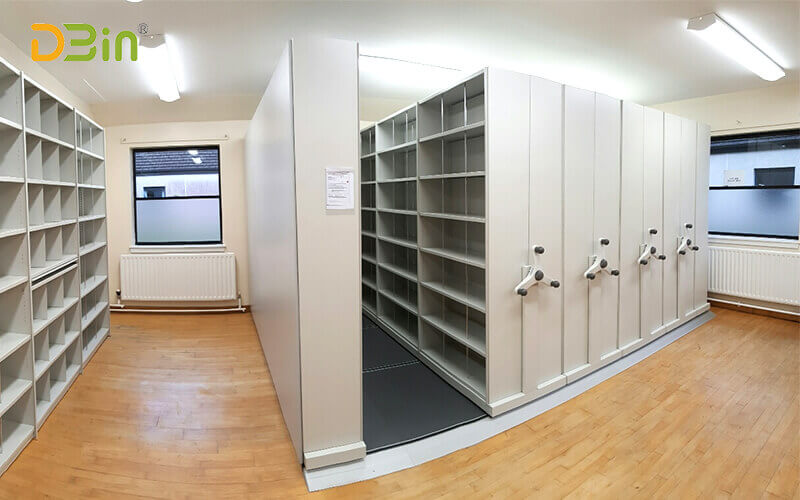 steel office furniture compact mobile shelving for sale-DBin Office ...