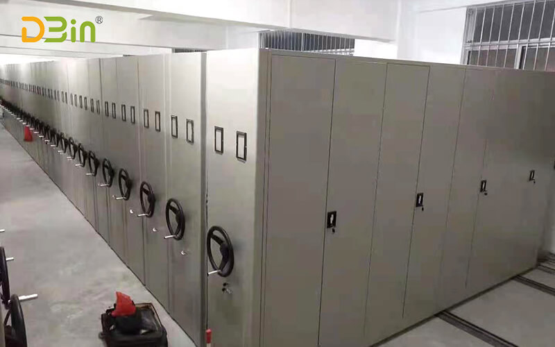 stainless steel compact mobile shelving supplier-DBin Office Furniture