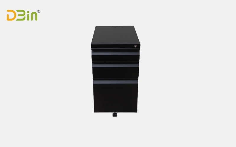 steel black box box file mobile pedestal wholesale-DBin Office Furniture