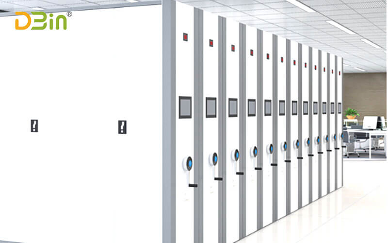 china steel smart electric mobile shelving system factory-DBin Office ...