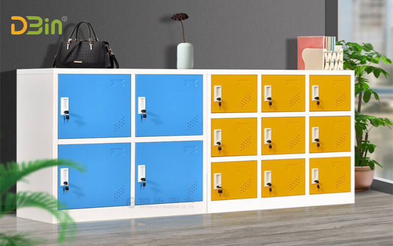wholesale colorful steel storage locker for kindergarten-DBin Office ...