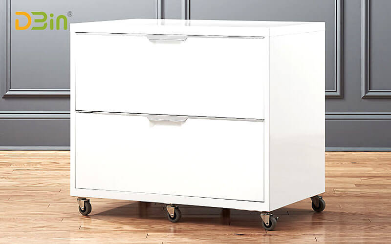 Modern design white steel horizontal file cabinet for office-DBin ...